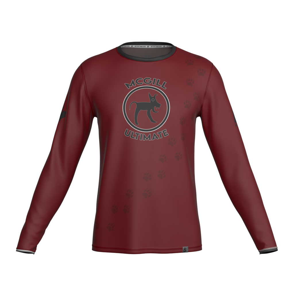 Full Sub N-Knit Long Sleeve (RED) | McGill University MUT Winter 2025 ...