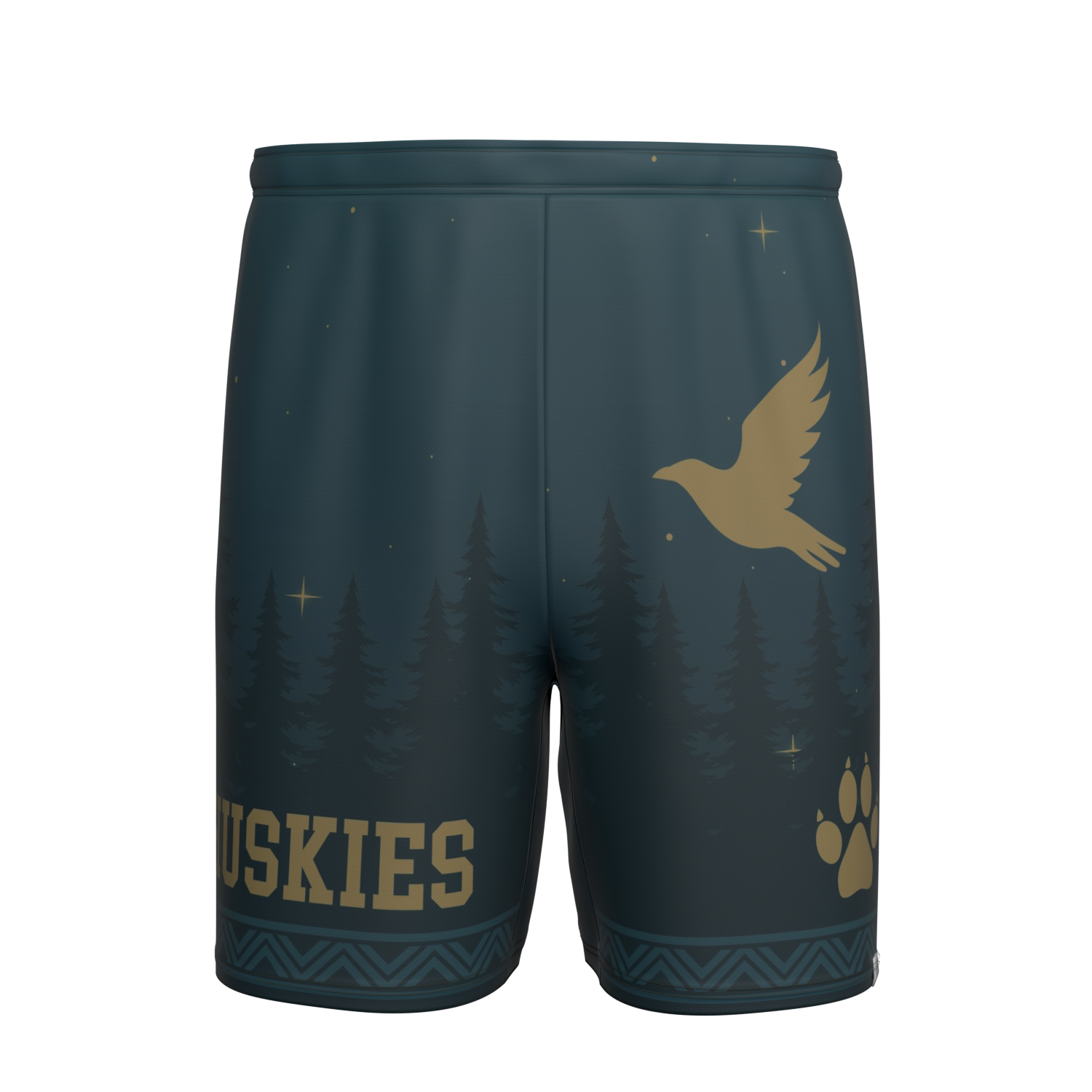 Full Sub N-Weave Pro Shorts (TEAL) | Mount Pearl Senior High Huskies F ...
